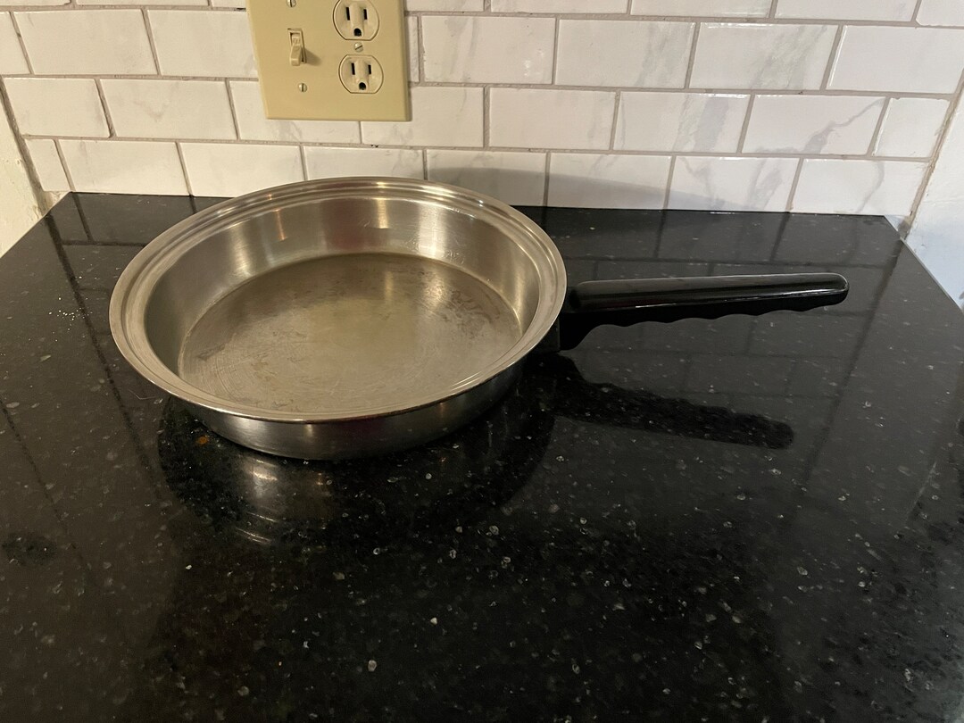 Vintage Lifetime 8 3/4 Inch Frying Pan 18-8 Made in Usa/vintage Kitchen ...
