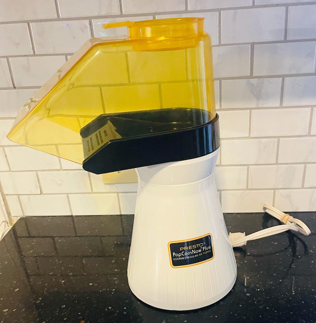 Vintage Presto Popcorn Now Plus Hot Air Electric Made in USA - Etsy
