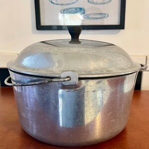 Vintage Household Institute Cast Aluminum Dutch Oven Cook Pot W/ Bail ...