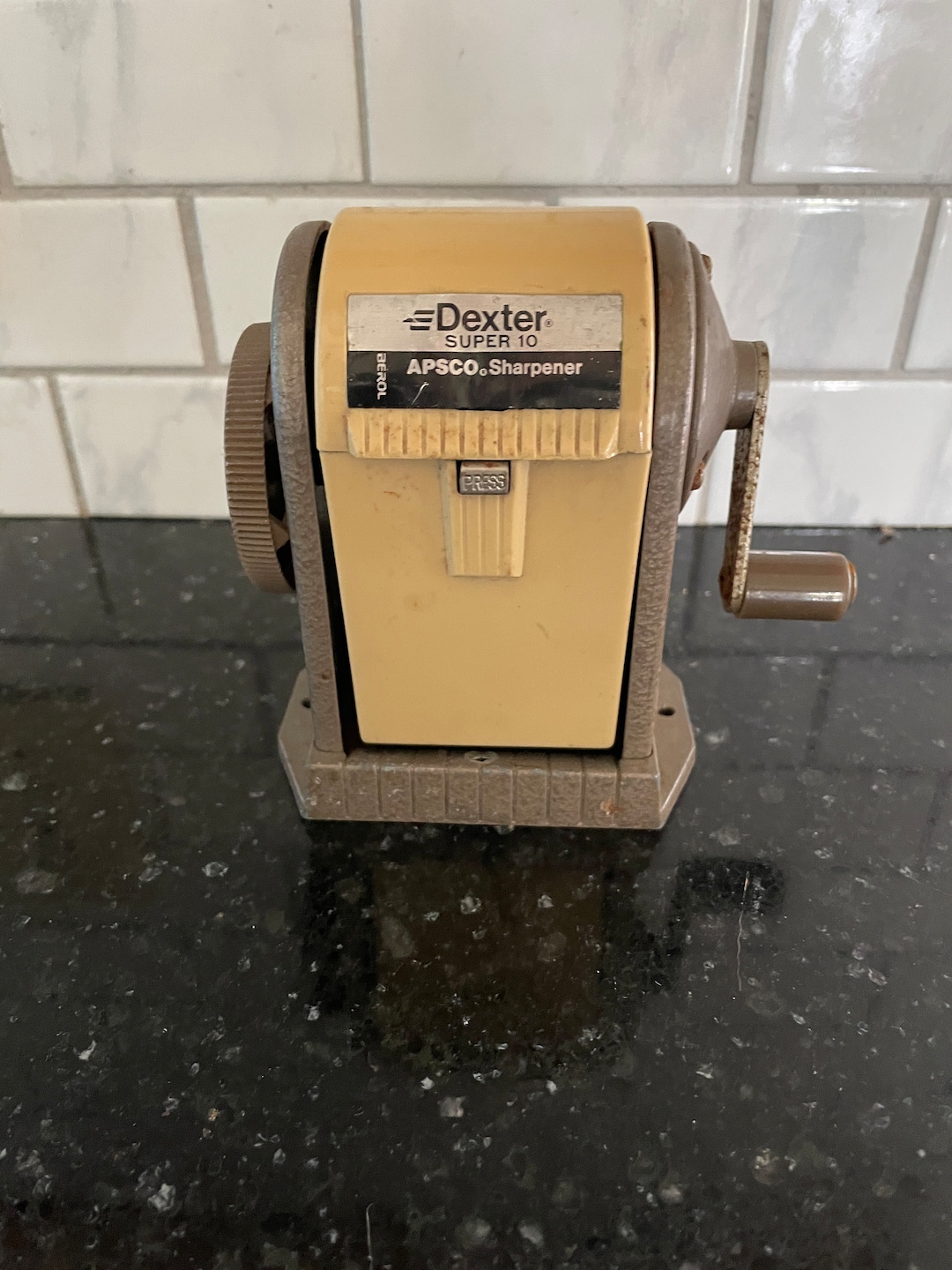 Vintage 1960's Dexter Super 10 Automatic Pencil Sharpener - Etsy