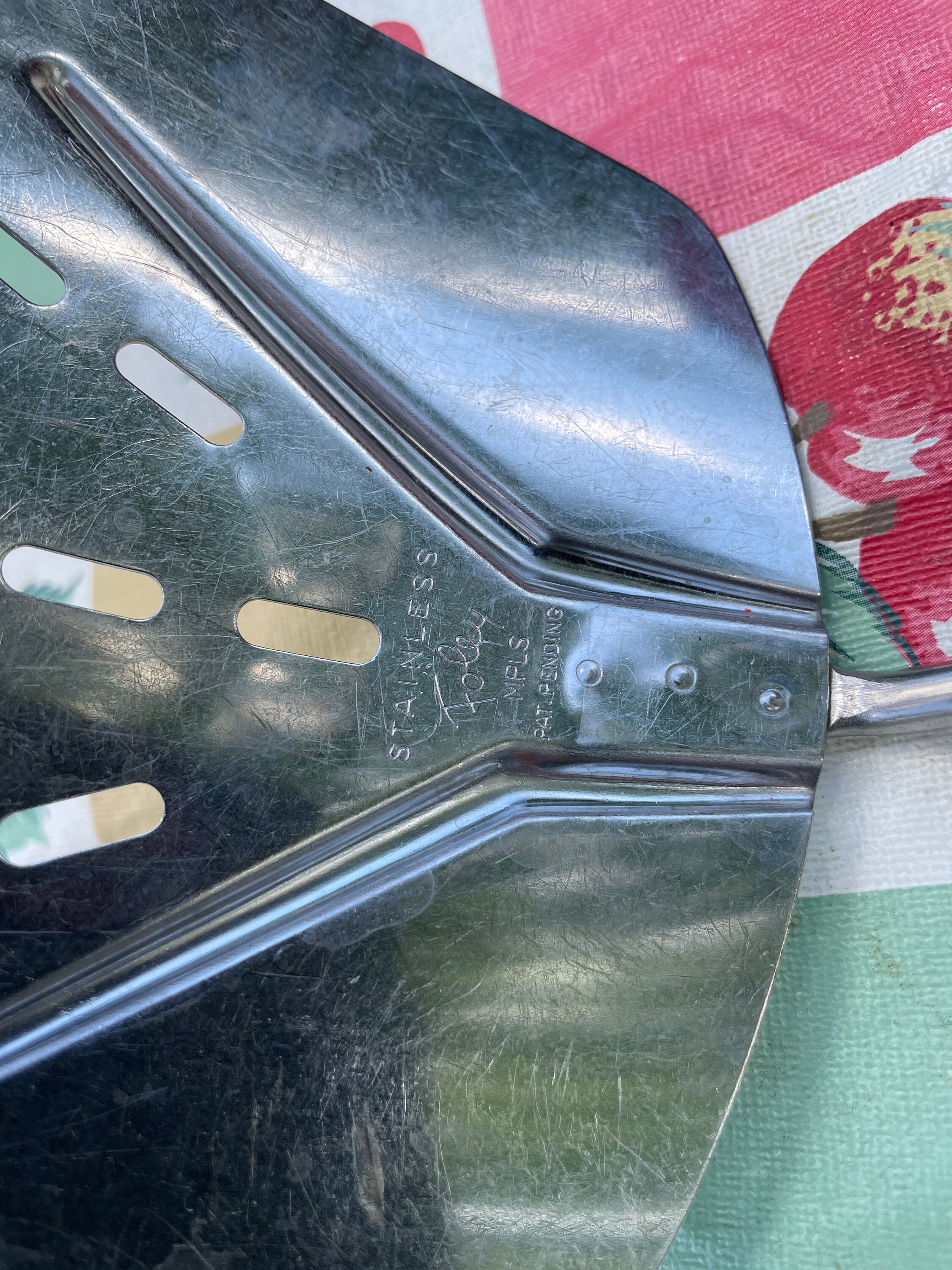 Vintage Foley Spatula Stainless Flipper Slotted USA Farmhouse | Etsy