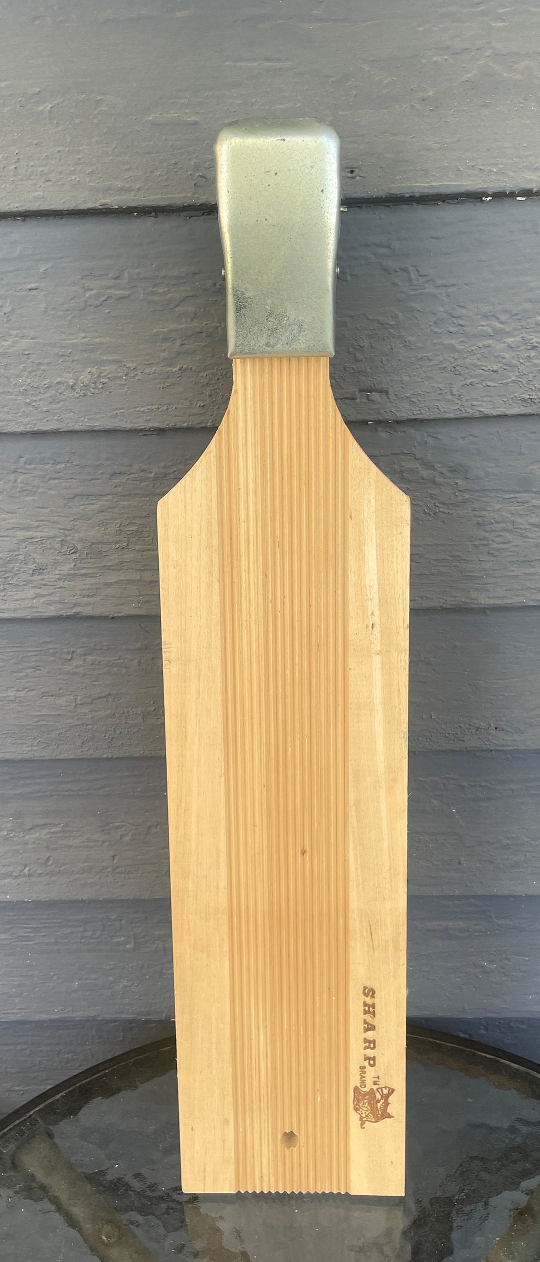 Vintage Wooden Clampsharp Fish Cleaning Board With Steel Power - Etsy