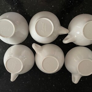 Vintage Melamine 1950's Boontonware Set of 6 Cups and Saucers Pink ...