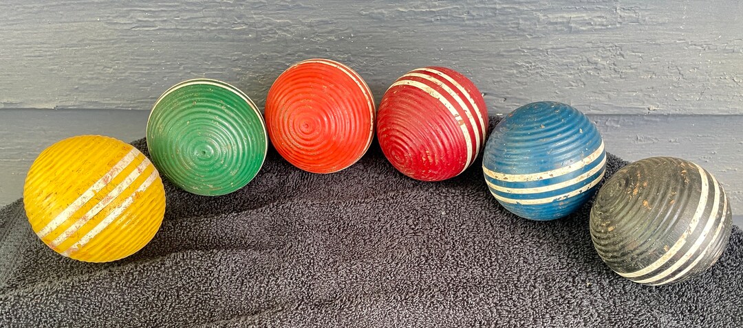 Vintage 1970's Croquet Ball Your Choice of Colors - Etsy