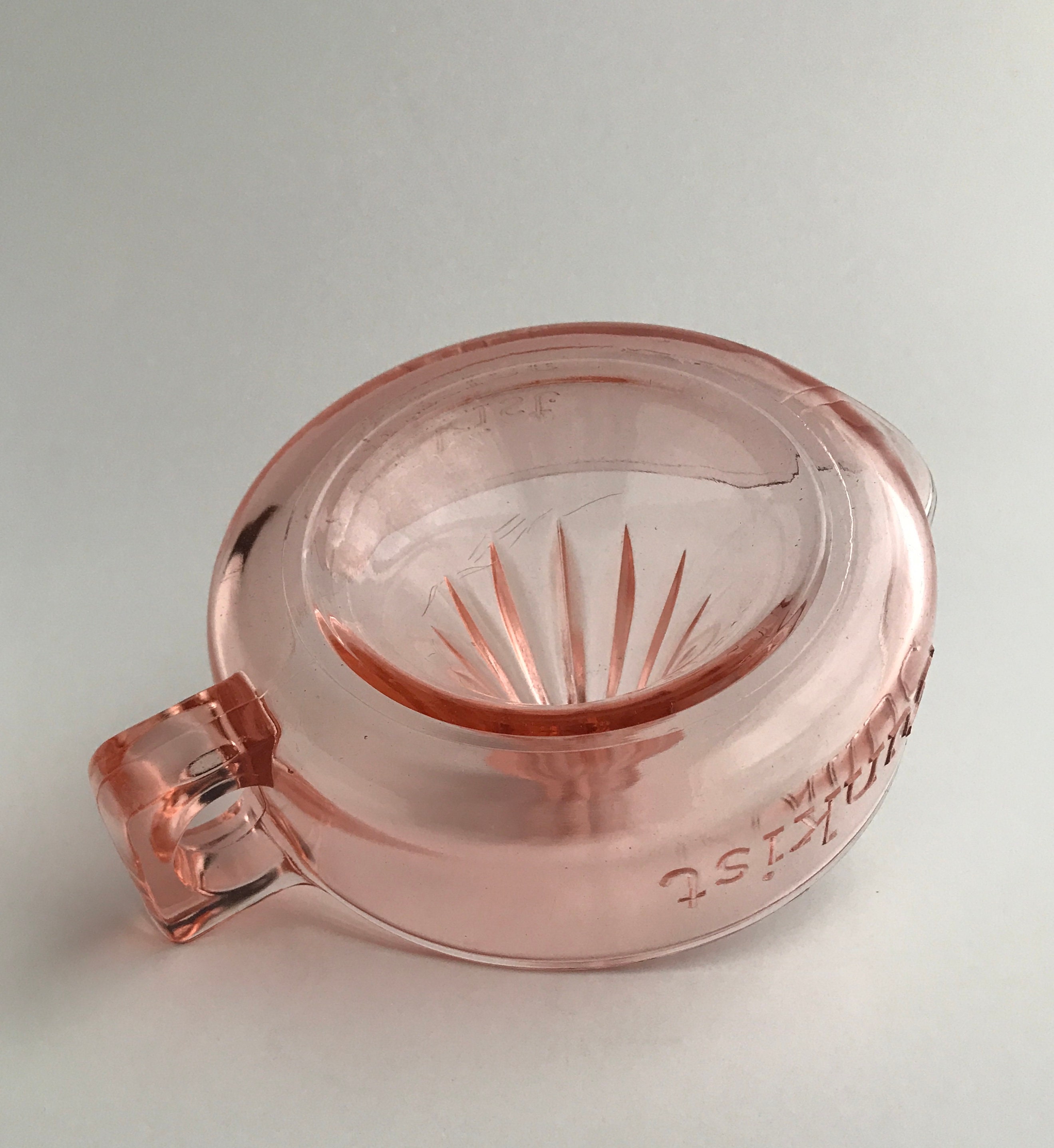 Vintage Pink Sunkist Juice Reamer Mckee Glass Co - Etsy