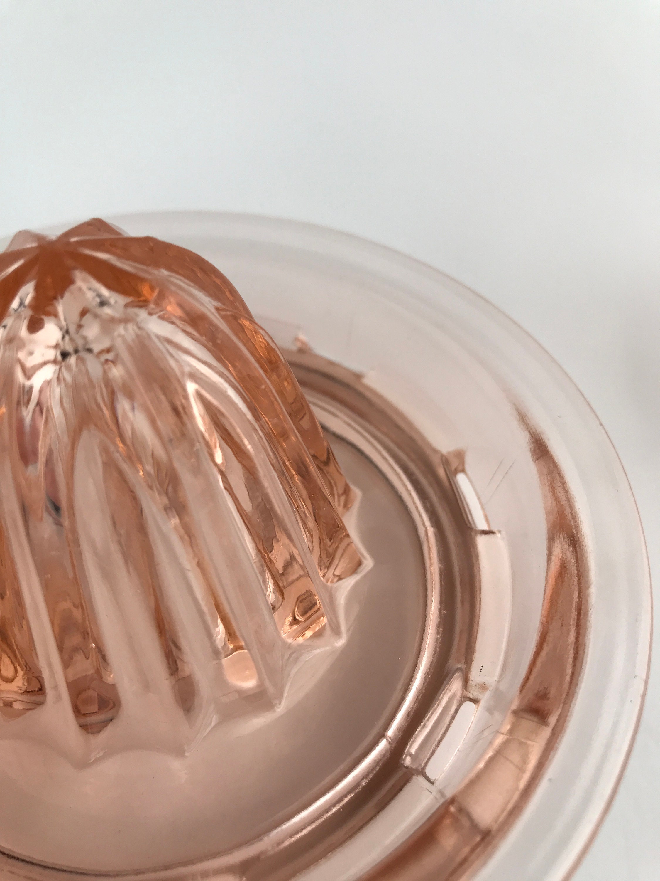 Vintage Pink Hazel Atlas 2 Cup Measuring Pitcher and Reamer - Etsy