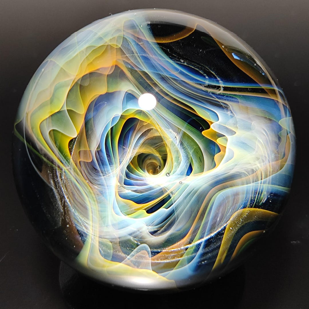 Marble Vortex Silver and Gold Steam Decor - Etsy