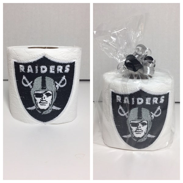 Raiders Toilet Paper - Etsy