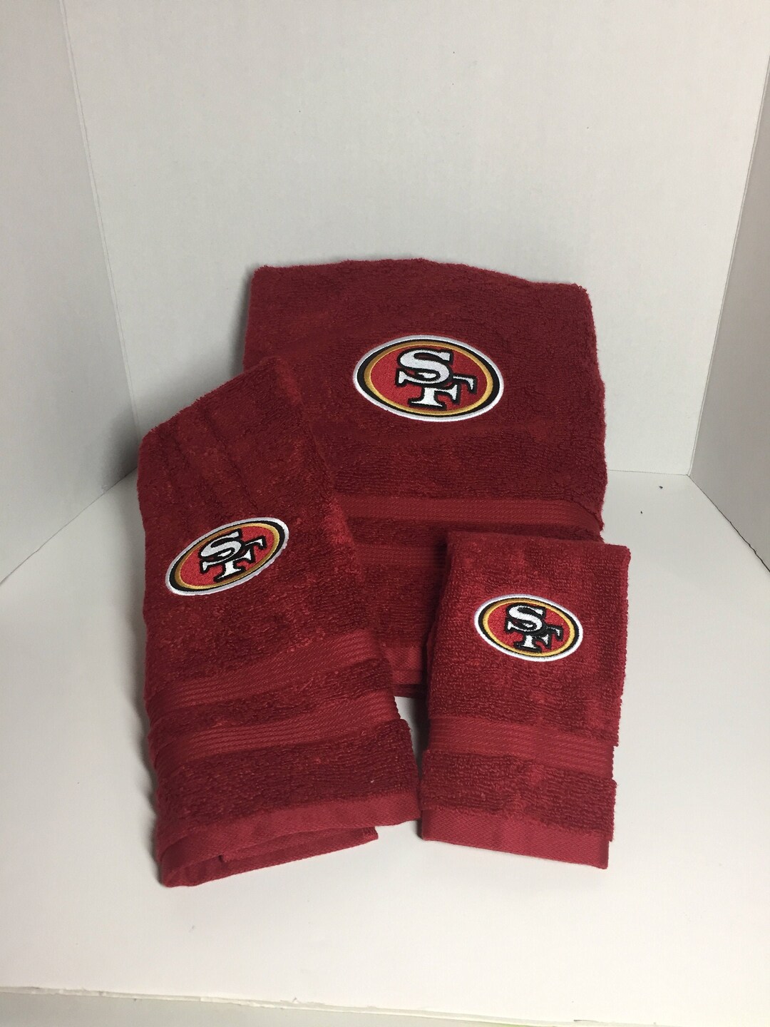 San Francisco 49ers Towel Set 49ers Bath Towel 49ers Hand - Etsy UK