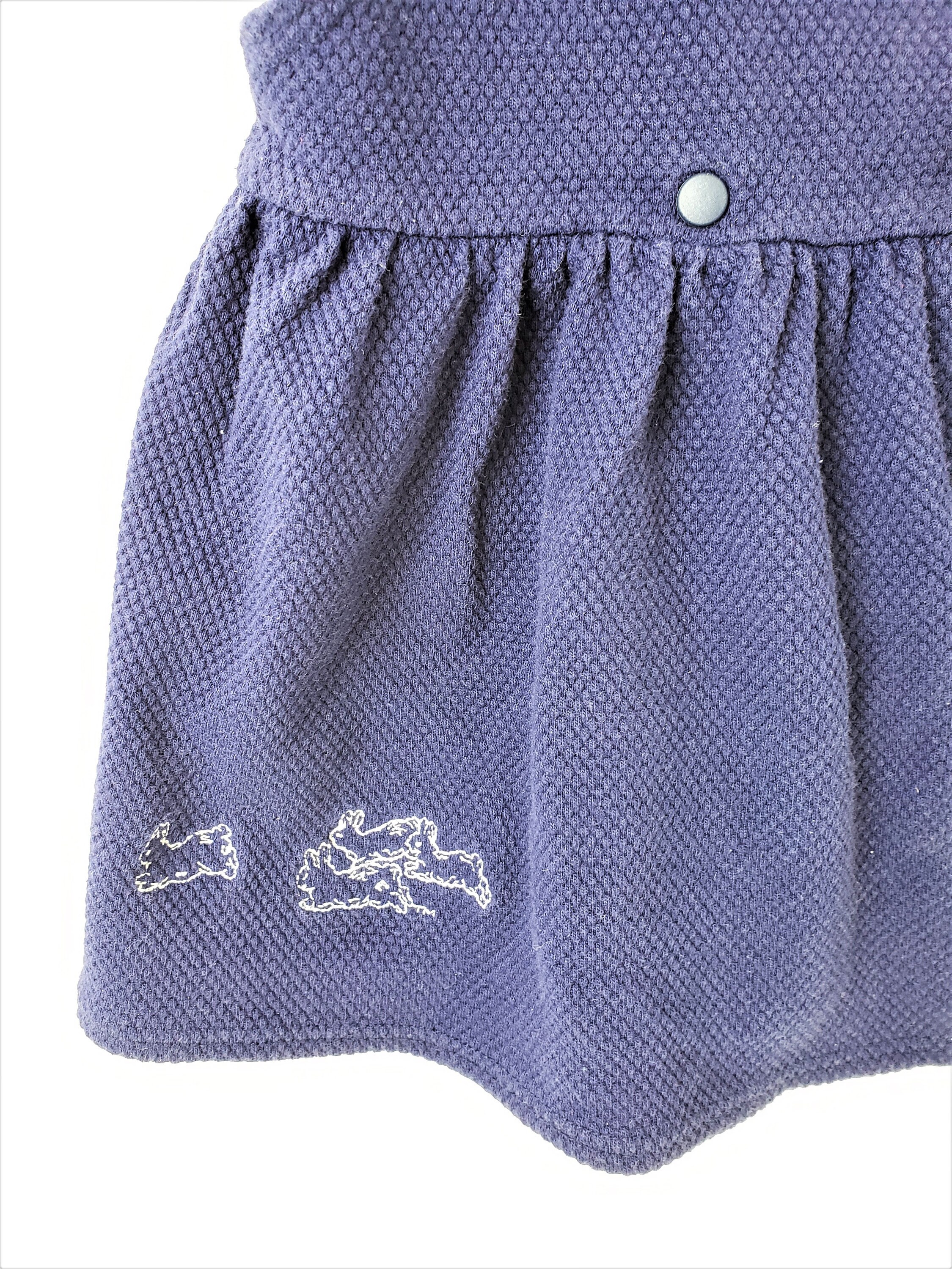 Peter Rabbit Vintage Jumper Dress 18m Navy Beatrix Potter | Etsy