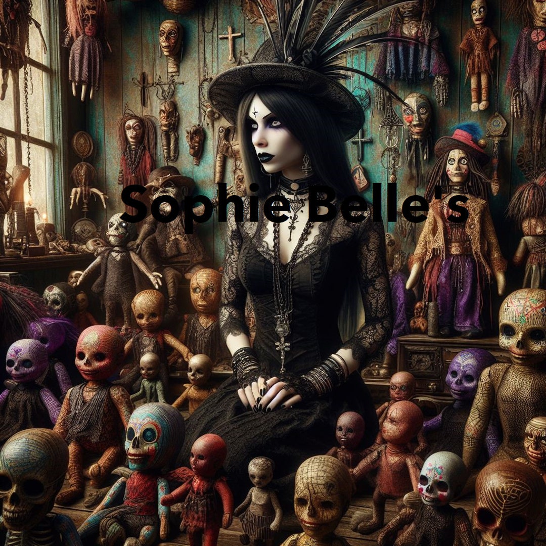 Voodoo Queen Digital Art Voodoo Dolls Witch Art Creepy Art Voodoo Wall ...