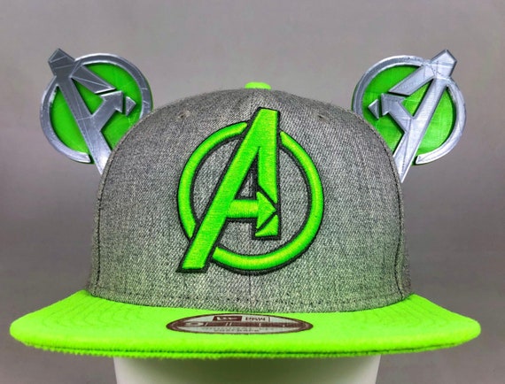 Avengers Mickey Ears for Any Hat Multiple Colors MARVEL 3D - Etsy