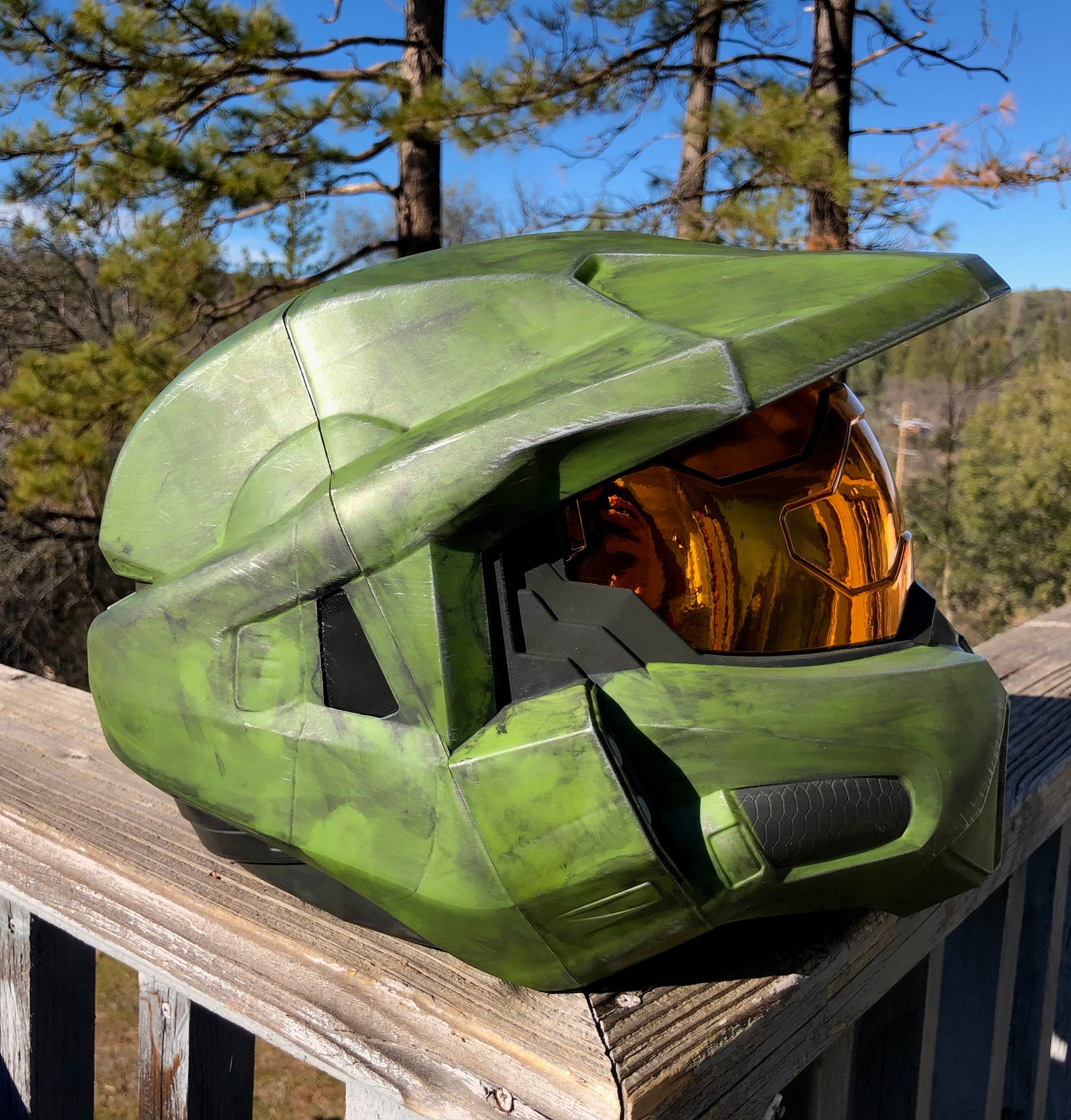 Halo Infinite Master Chief Wearable Helmet Full Size Spartan - Etsy