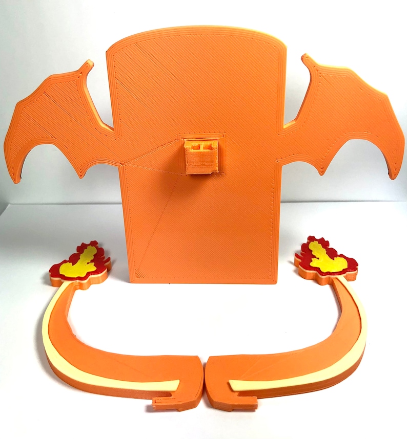 Pokémon TCG Charizard Trading Card Stand W/tail PSA CGC - Etsy