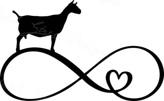 Alpine Dairy Goat Infinity Heart Livestock Show Show Goat - Etsy