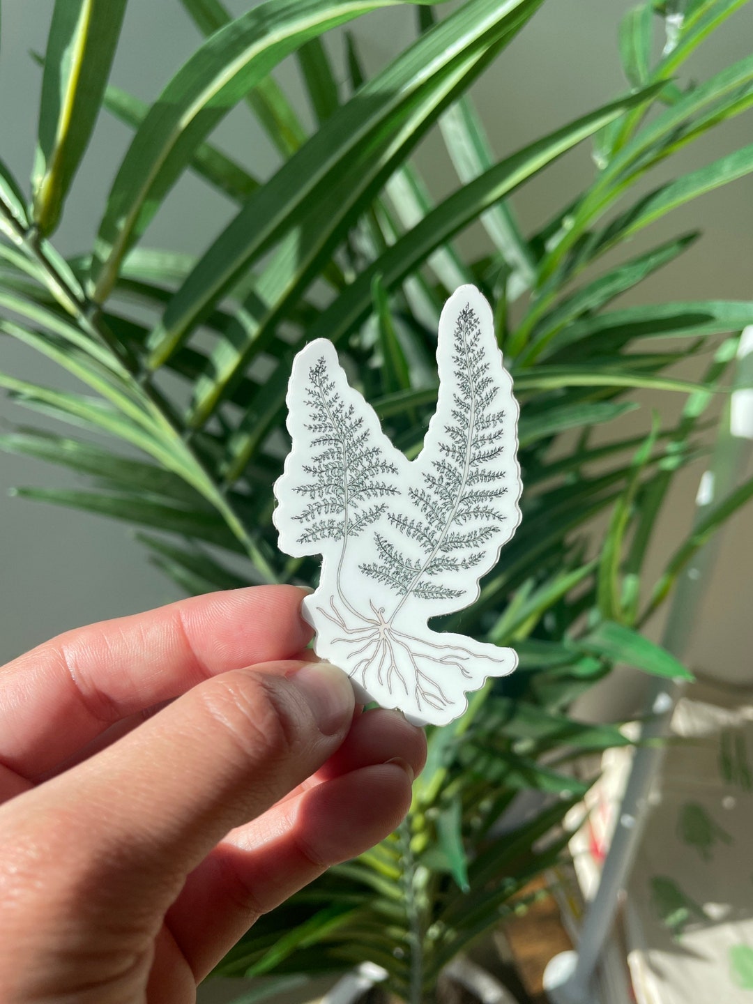 Fern Sticker Waterproof Heavy Duty Plant Botanical - Etsy