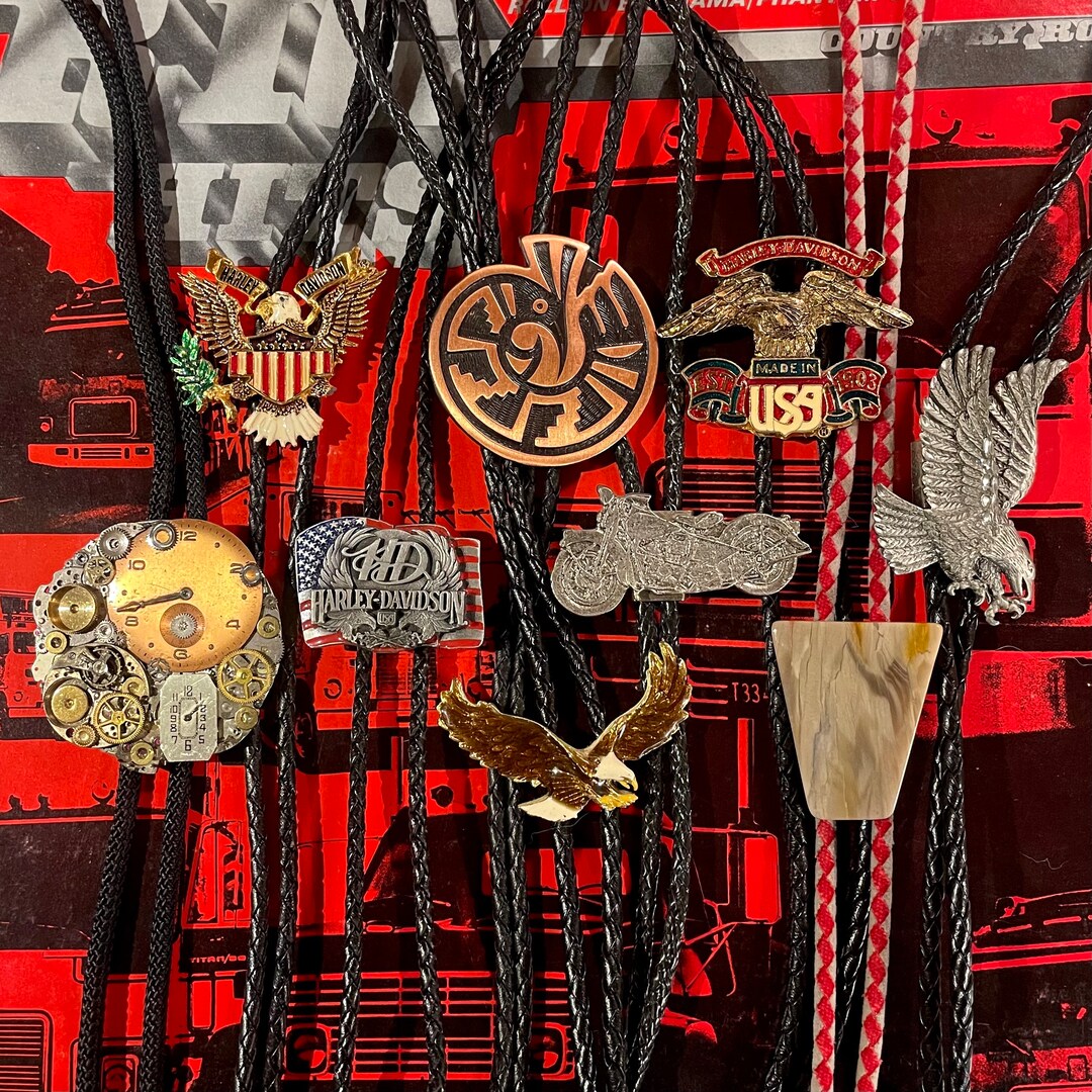 Vintage Bolo Ties 1980 1990 - Etsy