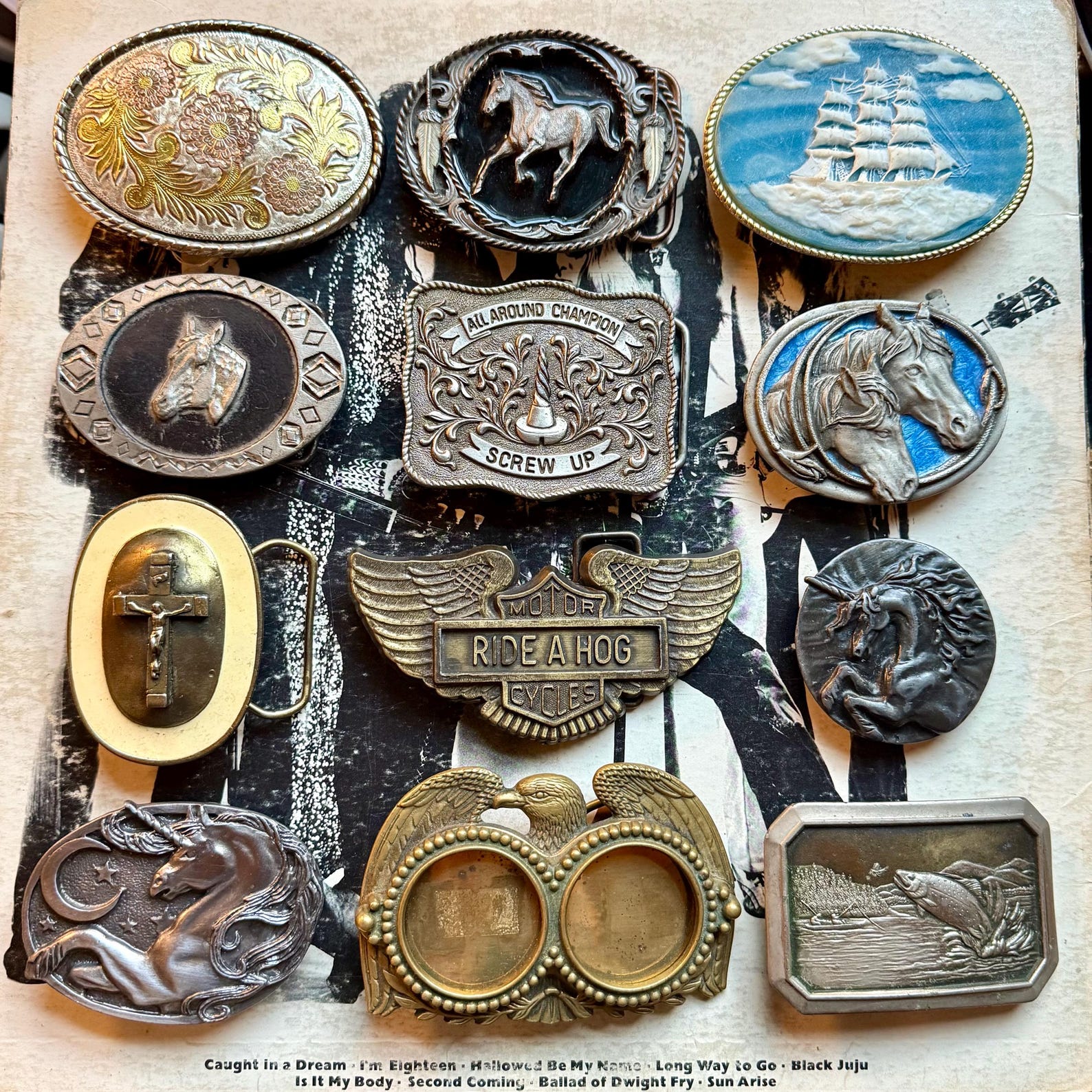 Vintage Belt Buckles 1970 1980 1990 - Etsy