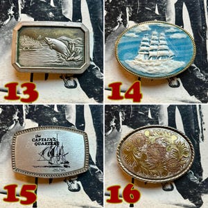 Vintage Belt Buckles 1970 1980 1990 - Etsy