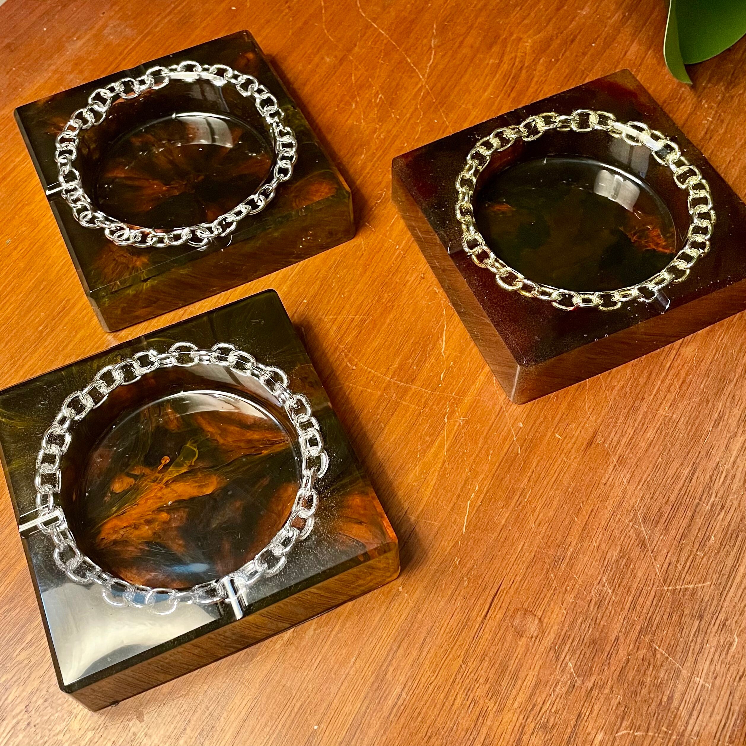 Handmade Psychedelic Ashtrays