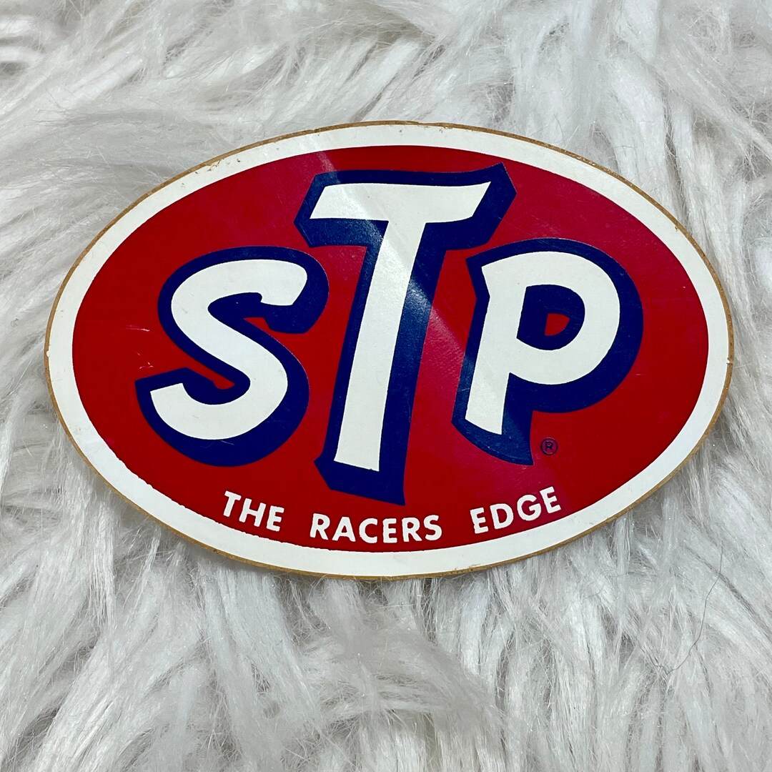Vintage Sticker - STP the Racers Choice - Etsy