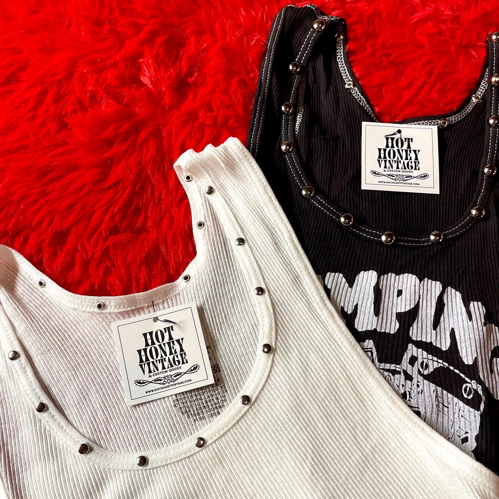 ADD-ON* Studded Tank Collar - Etsy