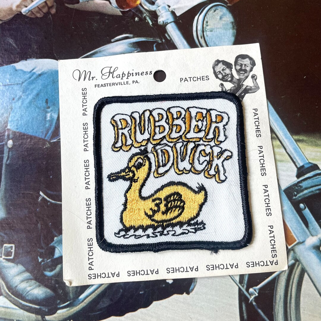Vintage Rubber Duck Convoy CB Trucker Patch - Etsy