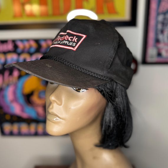Vintage 1990 2000 Redneck Trailer Supplies Hat - Gem