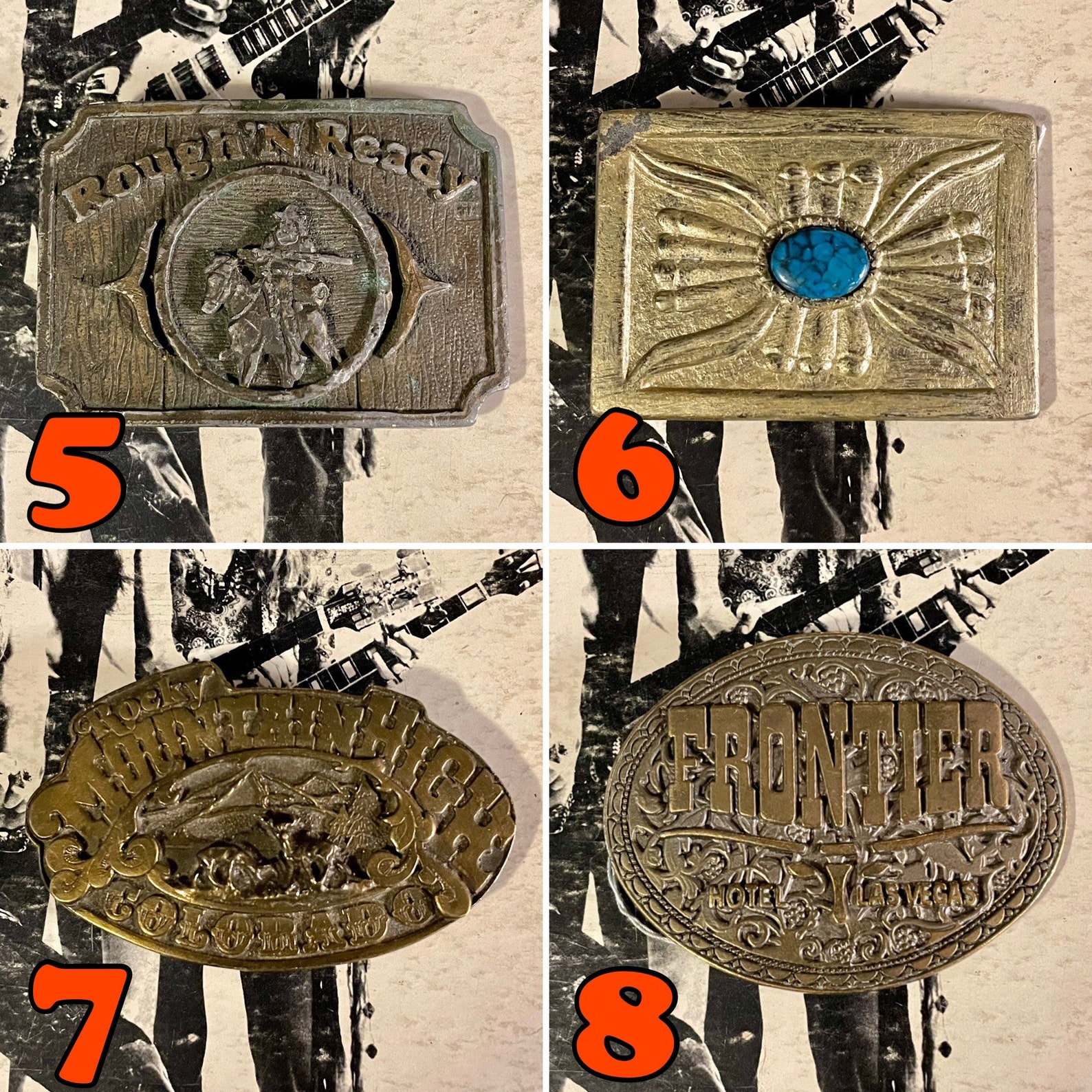 Vintage Belt Buckles 1970 1980 1990 - Etsy