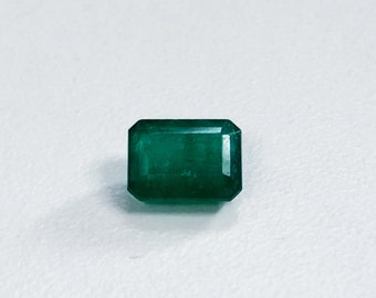 Brazil Emerald Emeraldcut 7x5mm Single Stone | Etsy