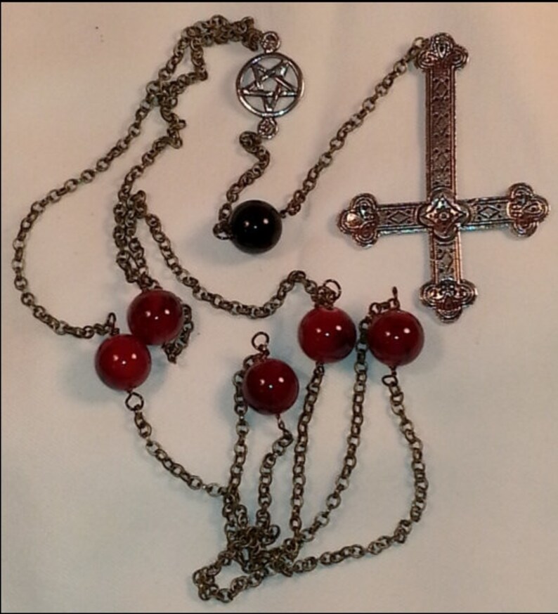 SATANIC ROSARY CEREMONIAL 30" - Etsy