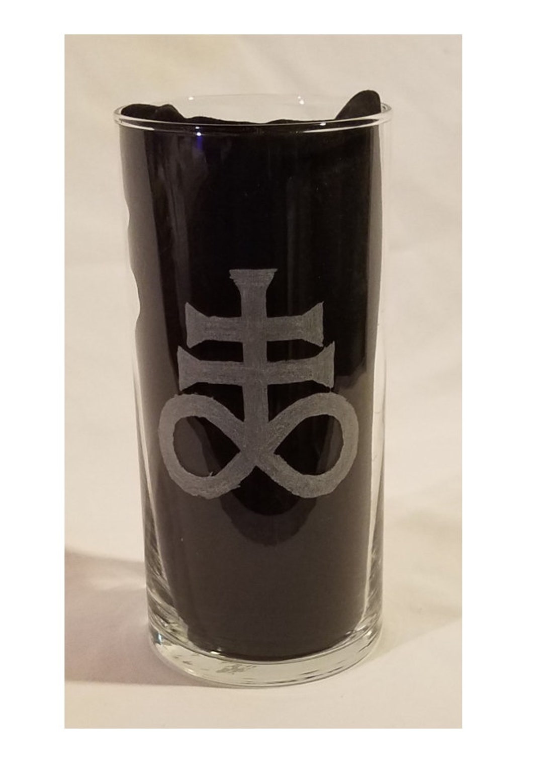 Satanic Cross Candle Holder / Flower Vase - Etsy