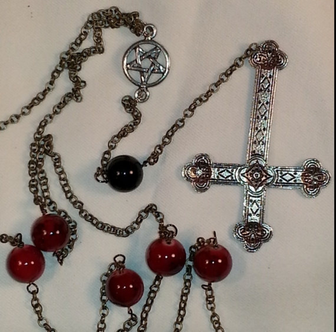 SATANIC ROSARY CEREMONIAL 30" - Etsy