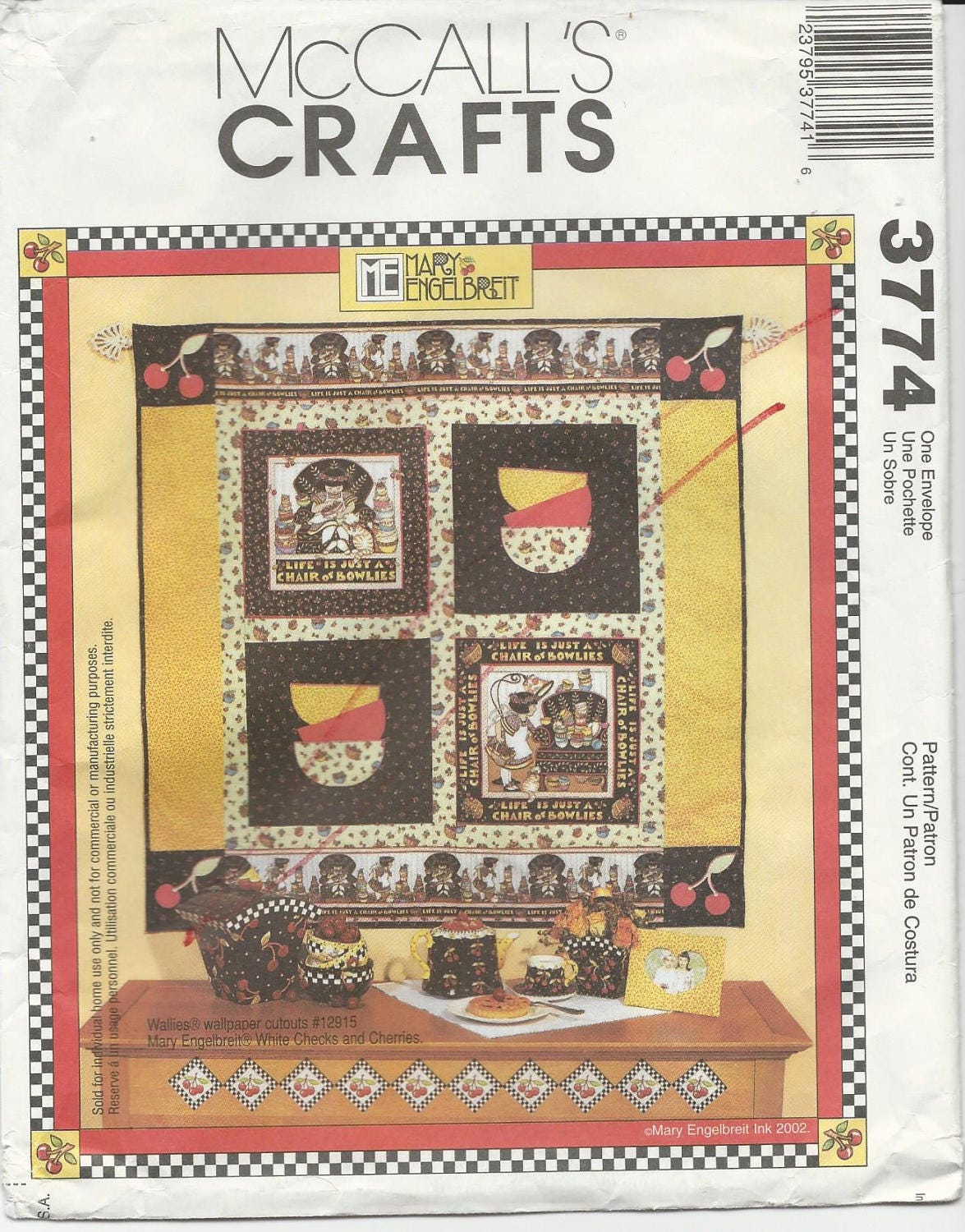 McCall's Crafts Pattern #3774
