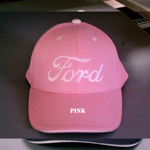 Ford Logo Embroidered Baseball Style Hat,cap Choice of 8 Colors,great ...