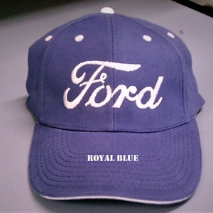 Ford Logo Embroidered Baseball Style Hat,cap Choice of 8 Colors,great ...