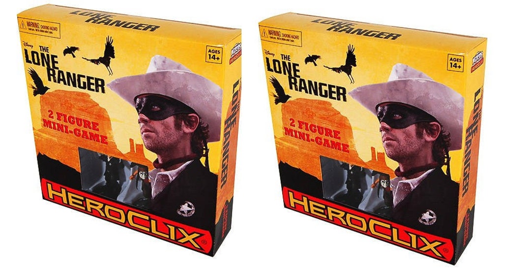 2 X Heroclix Lone Ranger Box Sets Brand New & Sealed Lot - Everything ...