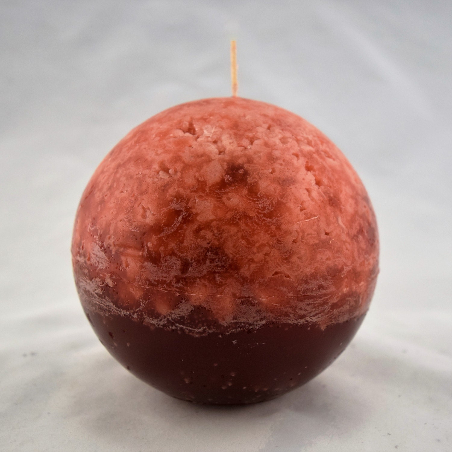 Mini Brown Sphere (Ball) Candle