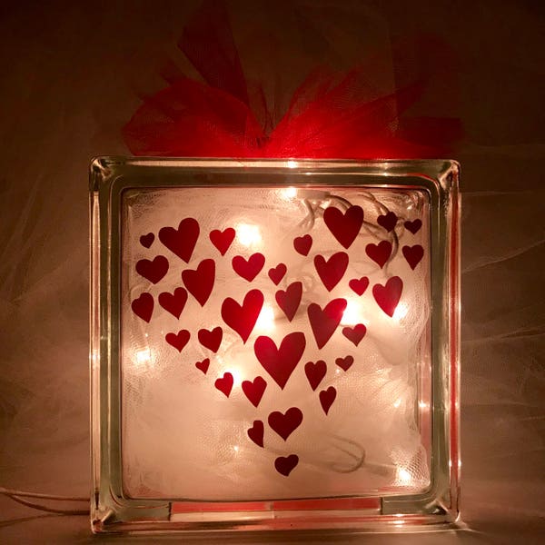 Glass Block Lights - Etsy