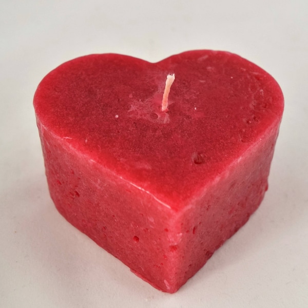 Red Candle - Etsy