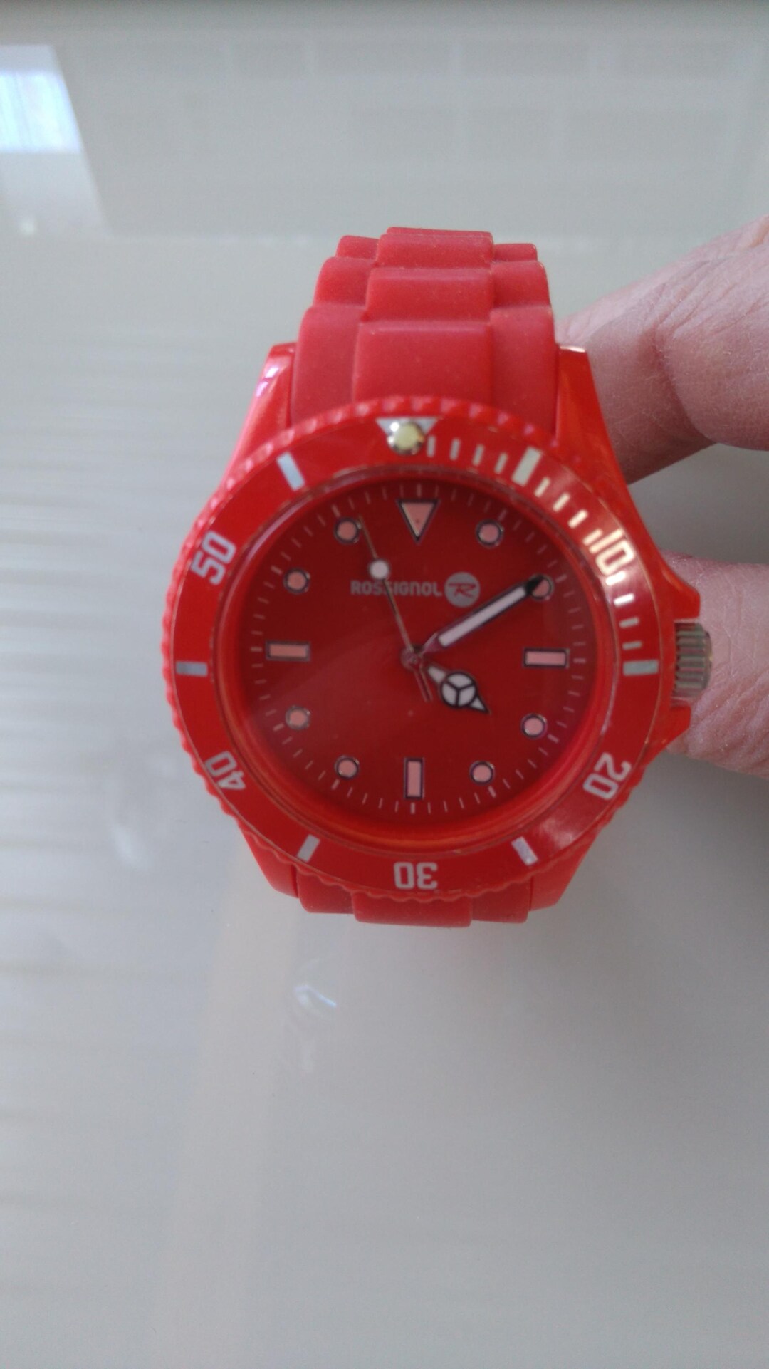 Rossignol Women's and Men's Watches Red Strap Free Postal Service in ...