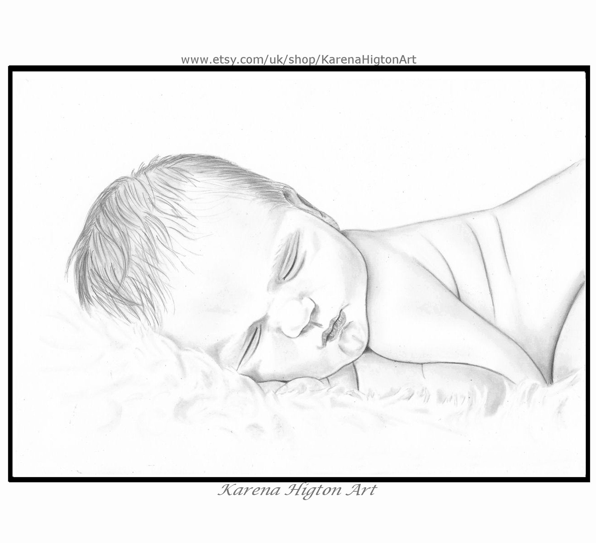 Newborn Baby Drawings