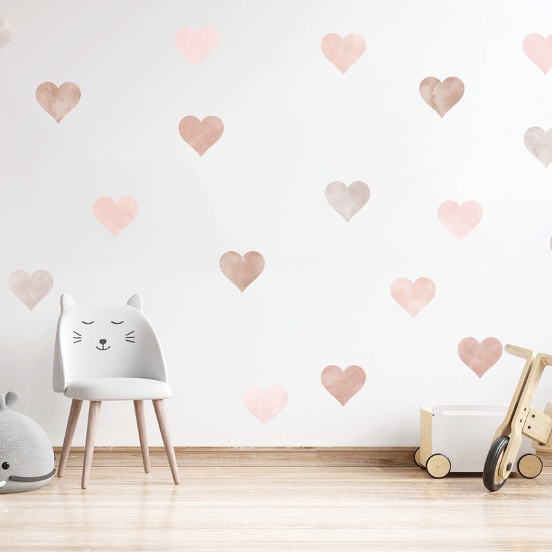 Heart Wall Decal - Etsy