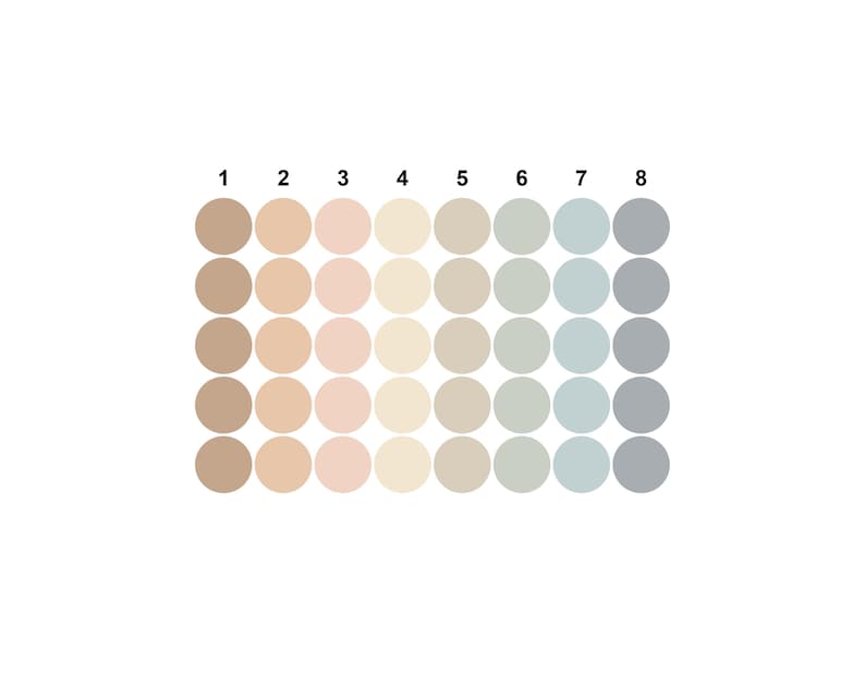 Boho Neutral Polka Dot Wall Stickers, Soft Pastel Nursery Wall Decals ...