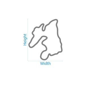 Isle of Islay Outline Vehicle Sticker: Scottish Island Car Decal - Etsy UK