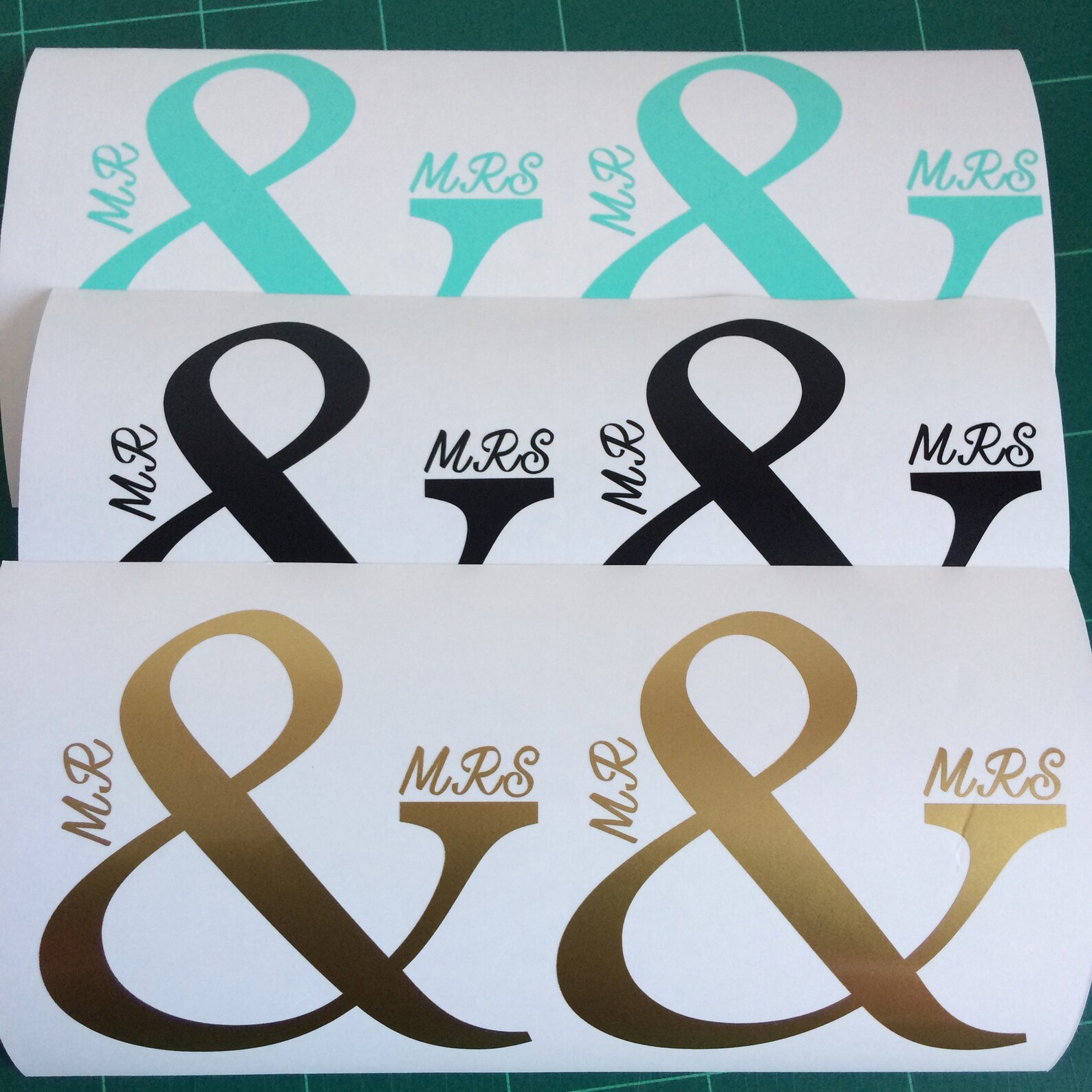 Mr and Mrs Decal Mr & Mrs Mason Jar Sticker Wedding Vinyl - Etsy UK