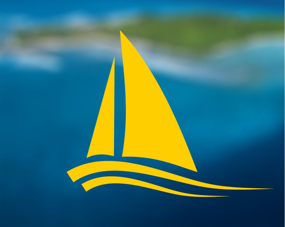 Sailing Boat Decal, Sailing Vinyl Sticker, Nautical Boat Decal, Sail ...