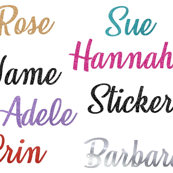 Vinyl Sticky Letters - Etsy