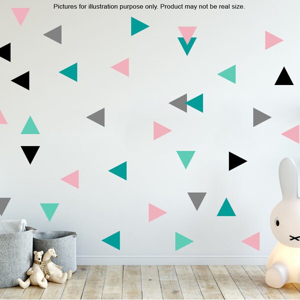 Triangle Wall - Etsy