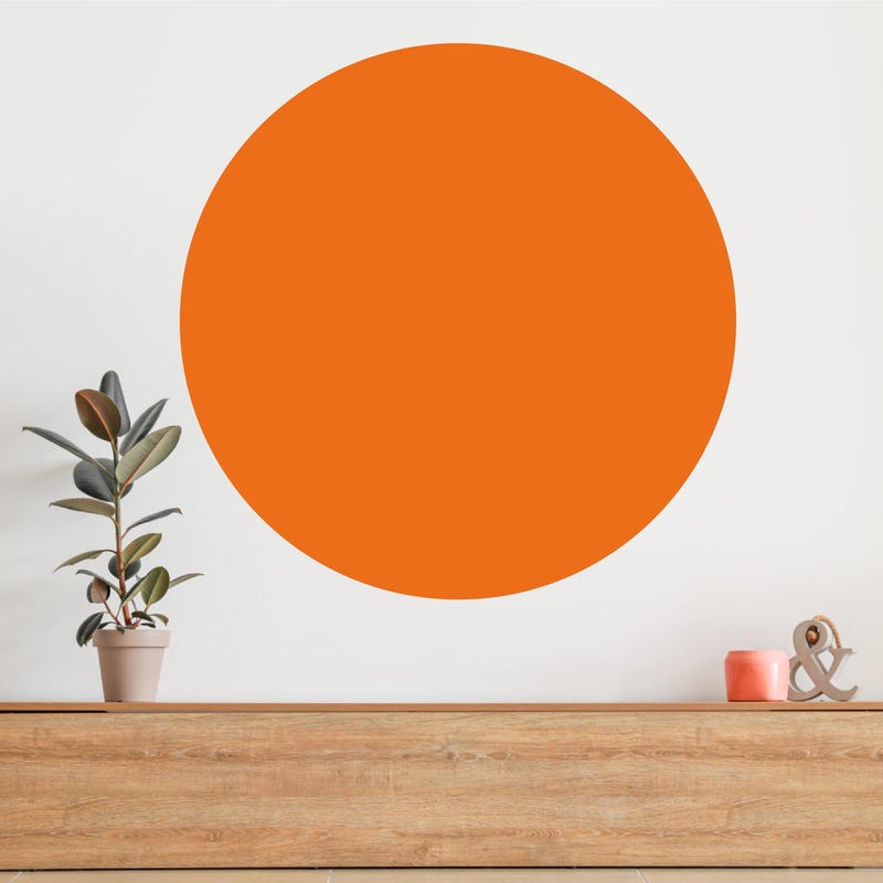Circle Wall Decals - Etsy